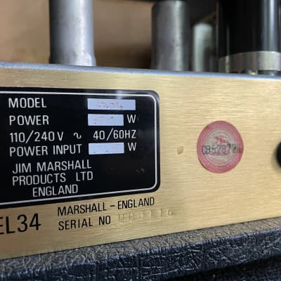 1986 Marshall 2204S - Limited Edition JCM800 - 50W - | Reverb