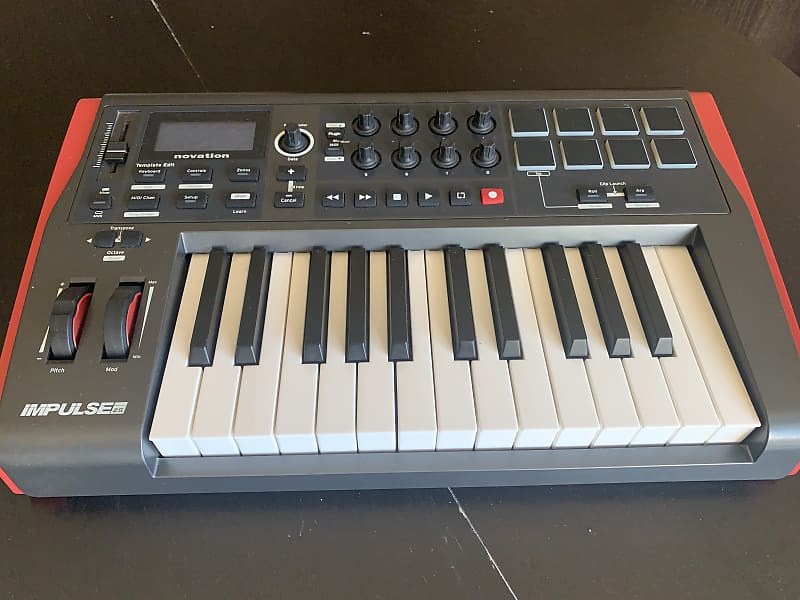 Novation Impulse 25 | Reverb