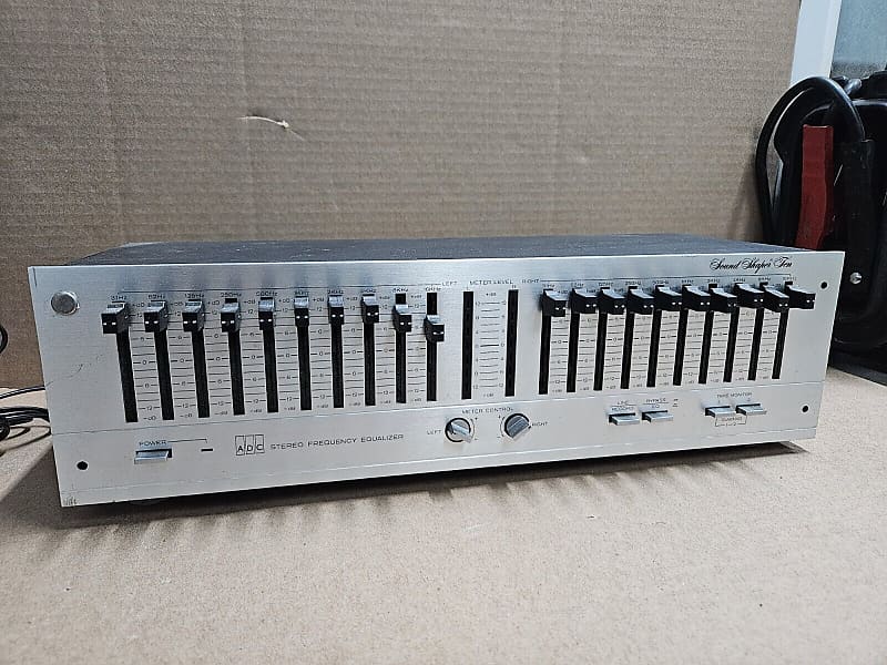 ADC Stereo Frequency Equalizer Model SS-10 Sound Shaper Ten - | Reverb