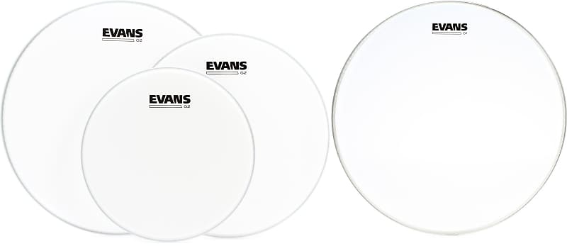 Evans G2 Coated 3-piece Tom Pack - 10/12/14 inch Bundle with | Reverb
