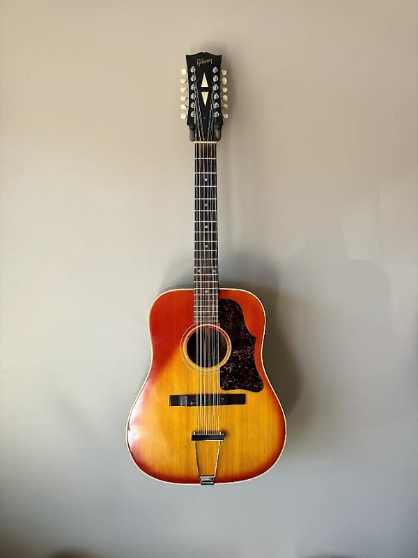 Gibson 12 String B-45 ?? 1960s-70s - Sunburst | Reverb