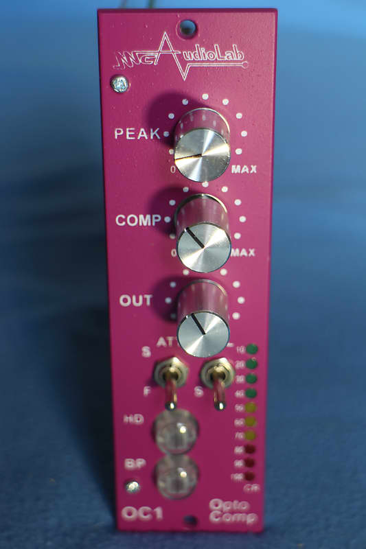 MCAudiolab OC1 Opto Compressor Module 2022 - Pink | Reverb UK