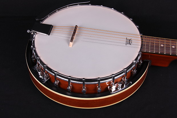 Eleca 24 Bracket Deluxe Banjo- Six String (5495C) | Reverb UK