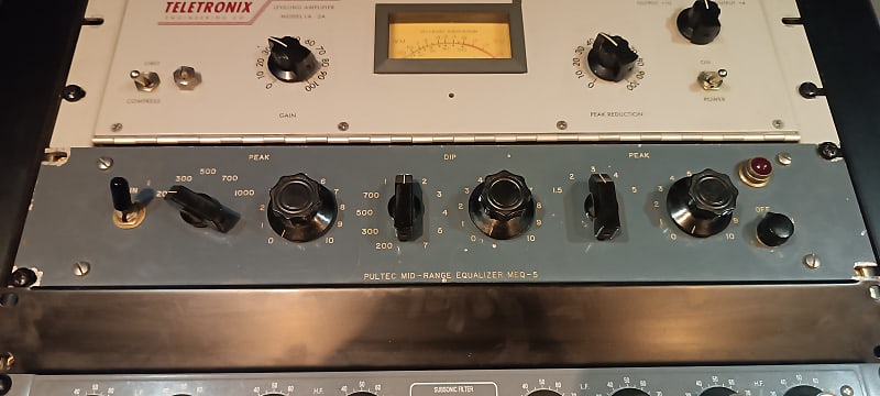 Original vintage Pultec Meq5 1950-1959 mid range | Reverb Australia