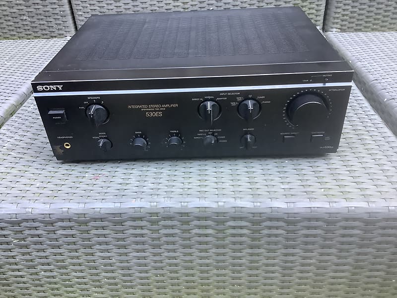 Sony 530 ES integrated stereo amplifier | Reverb