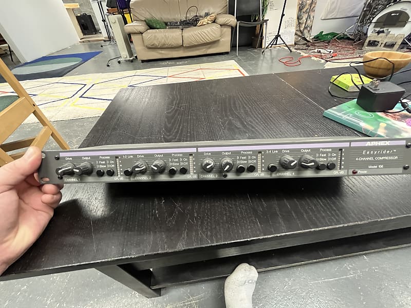 Aphex Easyrider 4 Channel Compressor 106 - Grey | Reverb