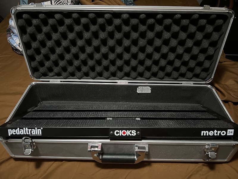 Pedaltrain Metro 24 and Cioks Adam power supply | Reverb