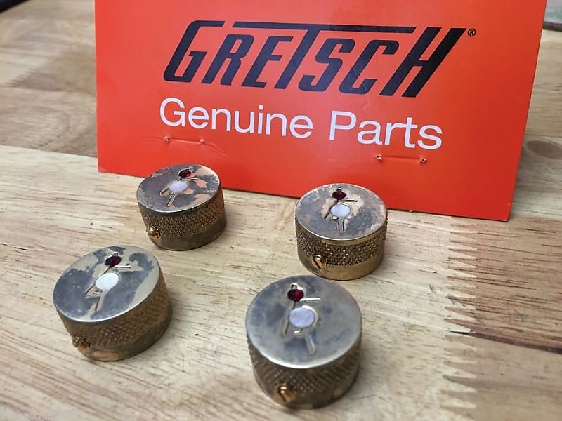 Real Life Relics Gretsch Aged Gold G Arrow With Jewel Knobs | Reverb