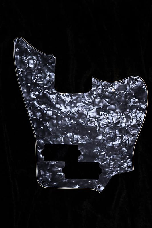 Fender Modern Player Jaguar Bass Pickguard. 4 Ply Black | Reverb UK