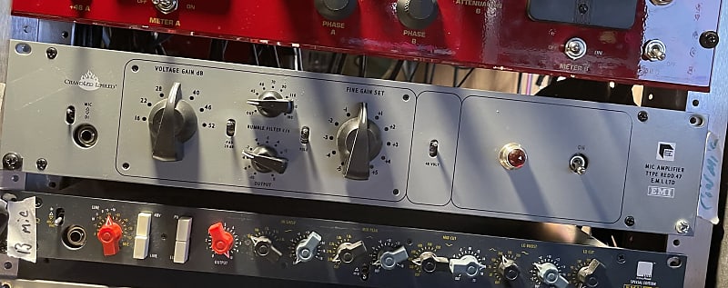 Chandler LTD Redd 47 mic pre and RS124 compressor | Reverb