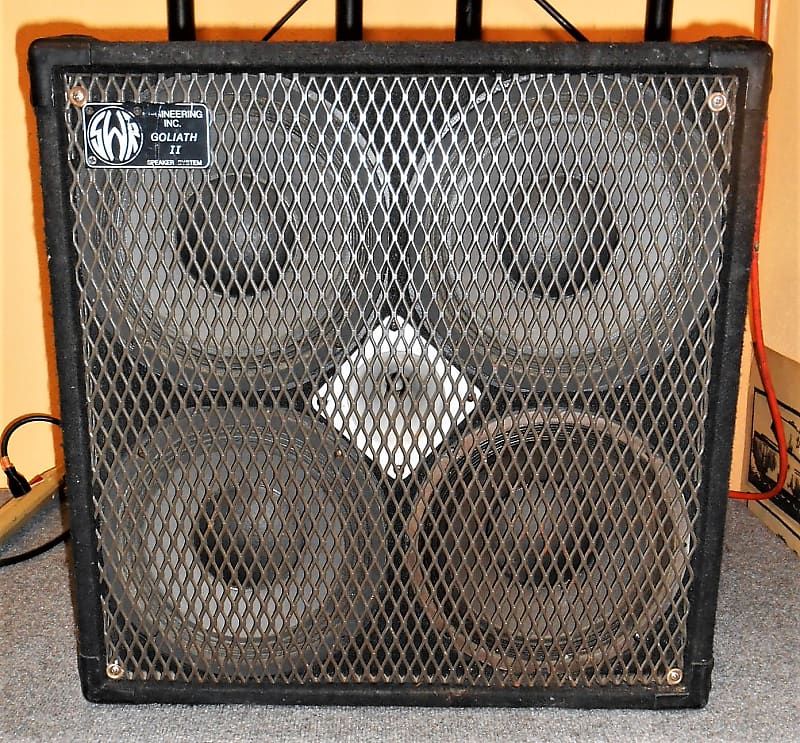 SWR Goliath II 410 Bass Cab 90's Black | Reverb
