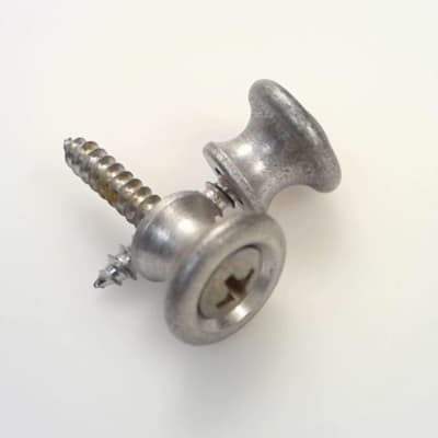 True Custom Shop® Aged Vintage-Style Aluminum Strap Buttons | Reverb