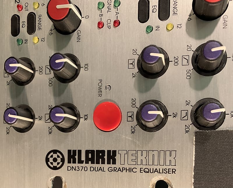 Klark Teknik DN370 Dual Graphic EQ | Reverb