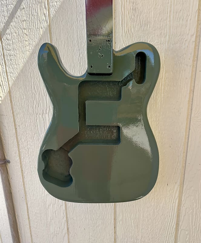 Telecaster Deluxe Left-Handed Guitar Body | Reverb