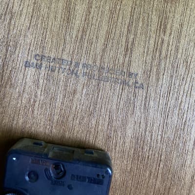 Fender Sam Hutton Tweed Clock 1980s - Tweed | Reverb