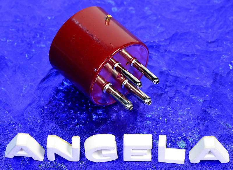 4 Pin UX4 Red Oxblood Phenolic Tube Base For 2A3, 300B, 45 | Reverb