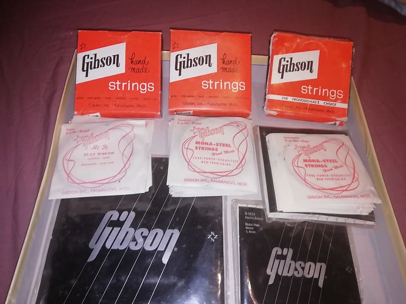 VINTAGE Fender Gibson VOX String | Reverb