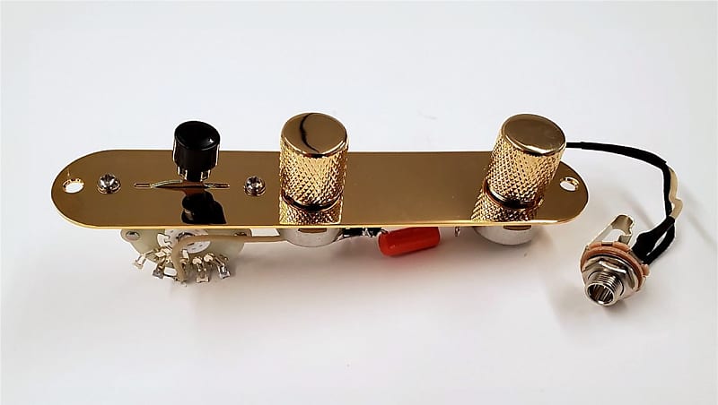 Atlantic Custom Guitars Tele Loaded Control Plate with | Reverb