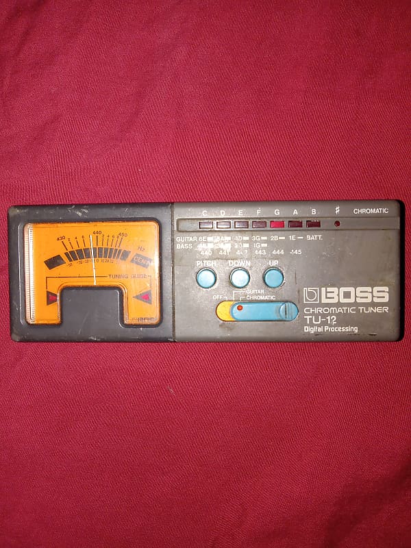 Boss Tu12 chromatic tuner | Reverb