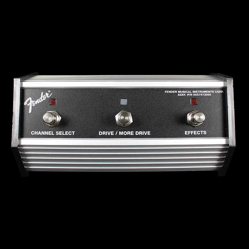 Fender 3 Button Footswitch Deluxe 90 DSP, 1/4" Connector | Reverb
