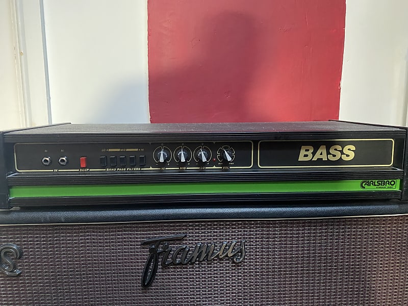 Carlsbro Stingray 1980s Vintage Bass Amp Head 150w Reverb Uk