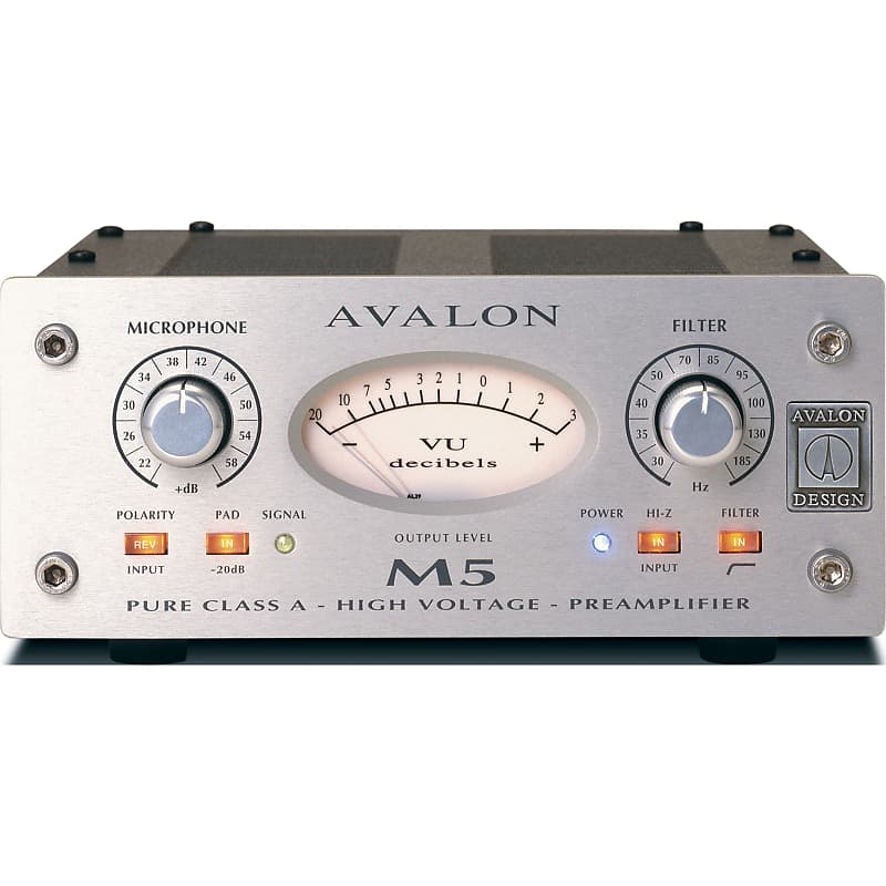 Avalon Design M5 Mono Mic Preamp - Studio Preamp | Reverb