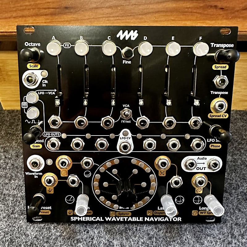 4MS Spherical Wavetable Navigator (SWN) 2022 - Black | Reverb UK