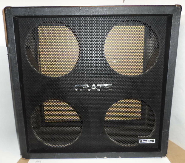 Vintage Crate 4x12 Blue Voodoo SPEAKER CABINET STRAIGHT CAB | Reverb