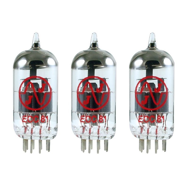 New Matched Trio (3) JJ 12AT7 / ECC81 Vacuum Tubes | Reverb