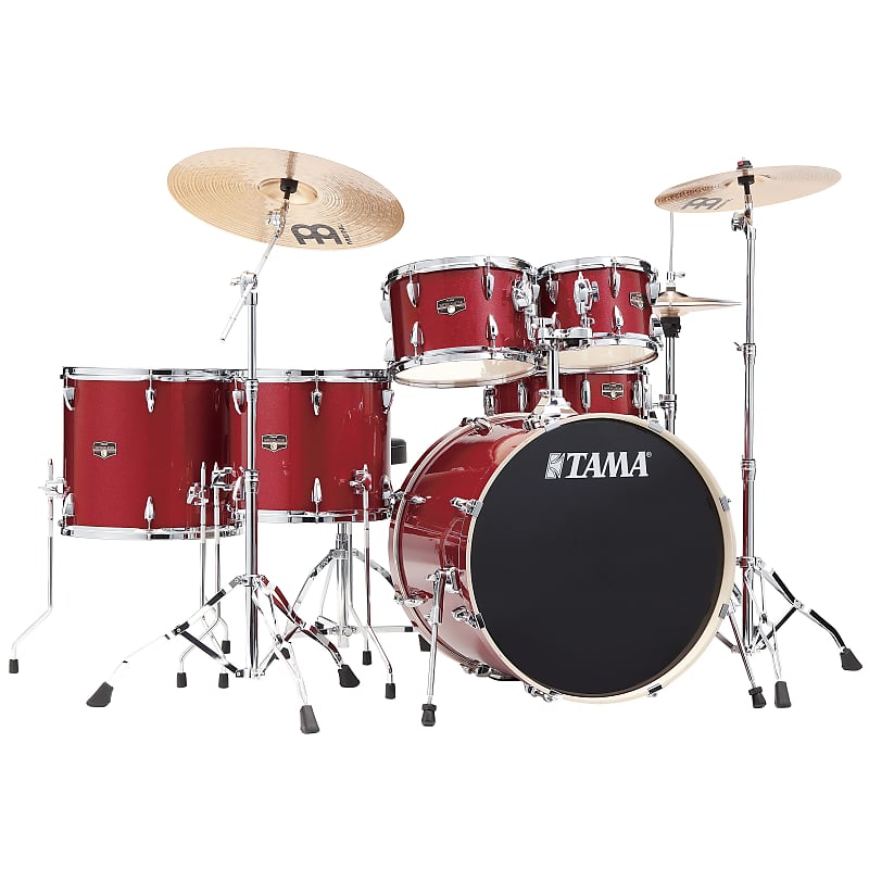 Tama IP62H6W-BRM Imperialstar Burnt Red Mist - Drum Set | Reverb
