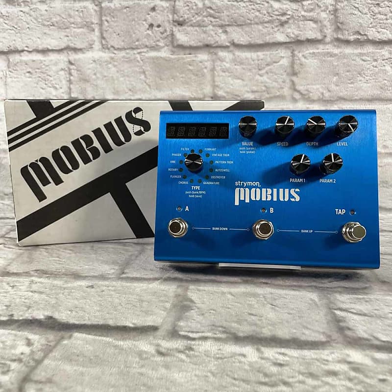 Used: Strymon Mobius - Multidimensional Modulation Effects | Reverb