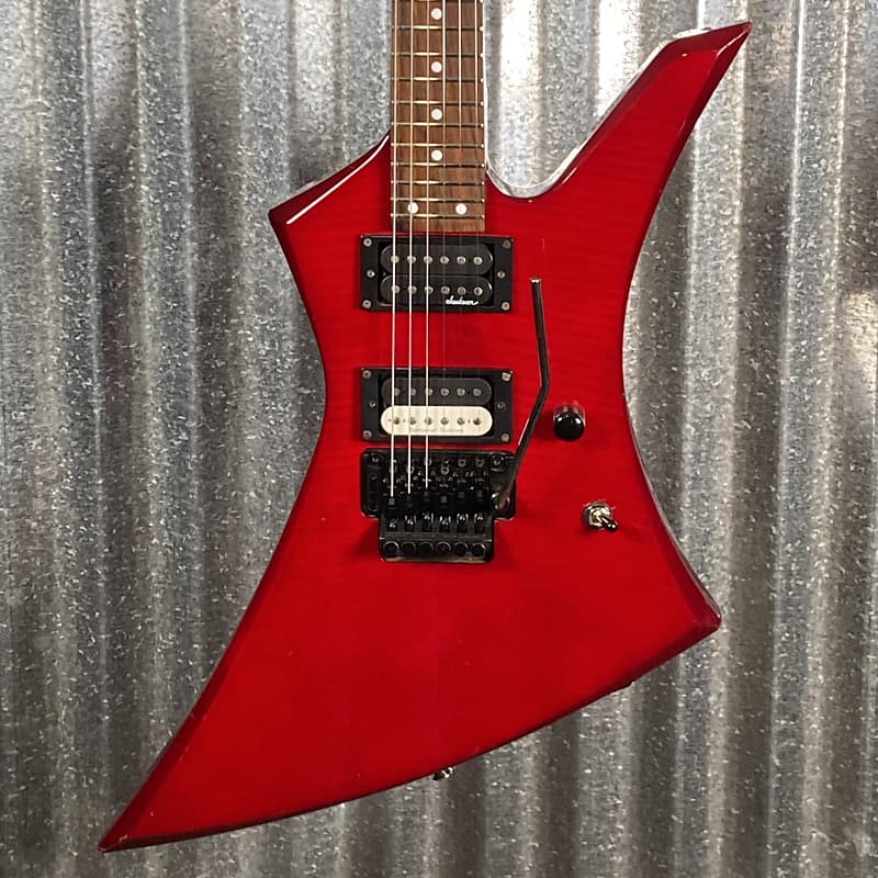Jackson Kelly Performer Trans Red Guitar 1996 Japan #0554 | Reverb
