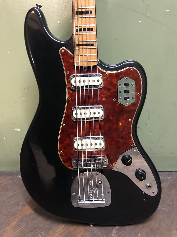 Fender Bass VI 1962/1969 - Black | Reverb