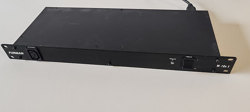 Furman M-10XE Standard Power Conditioner 1U Rack Unit - Black | Reverb