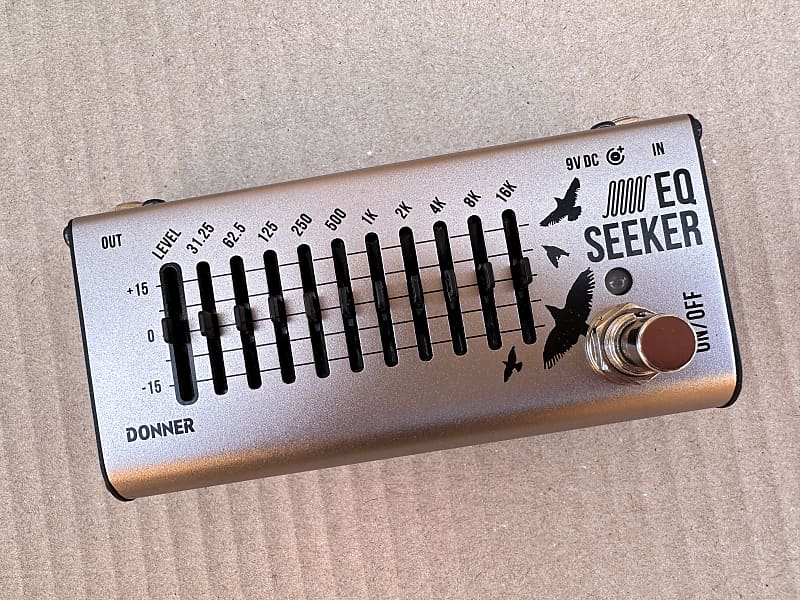 Donner EQ Seeker 10-Band Equalizer Preamp Pedal | Reverb