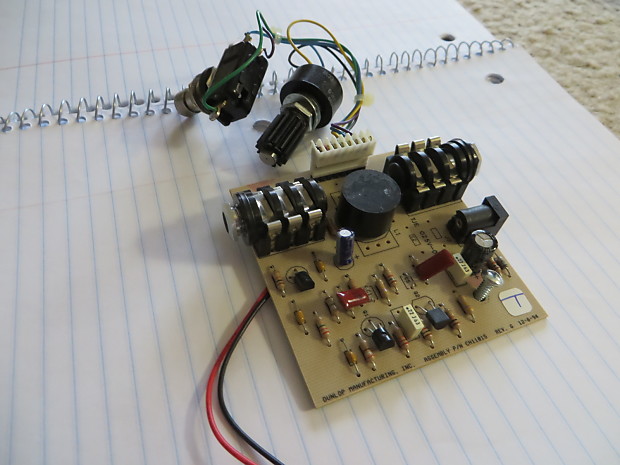 Dunlop Crybaby GCB-95 Internal Parts Revision G | Reverb