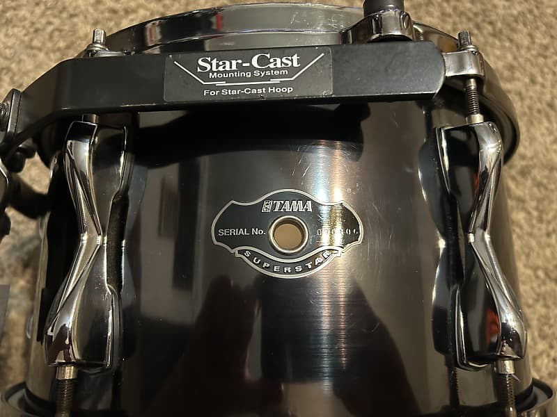 Tama Superstar Custom 12X7 2009 - Black | Reverb