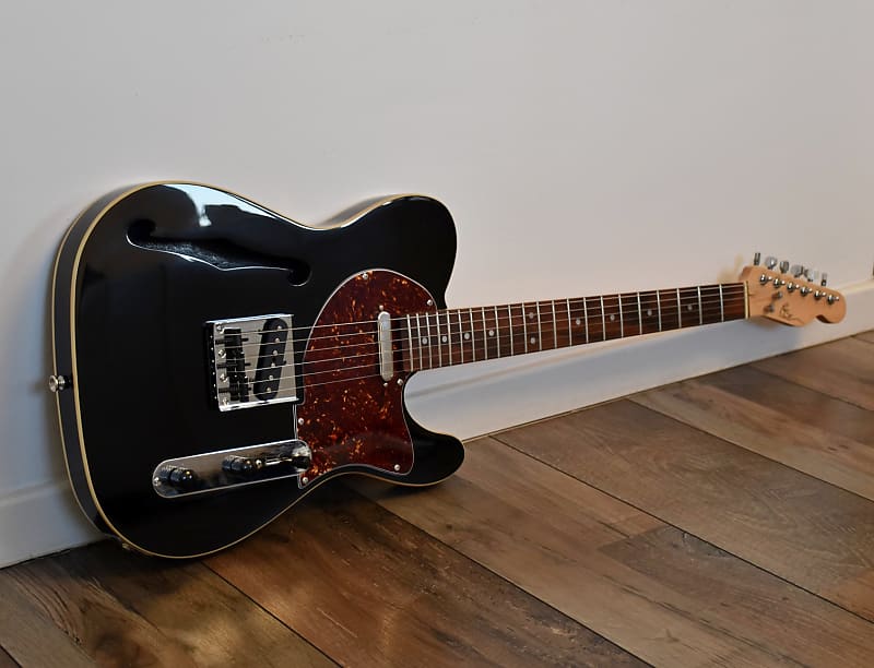 RSCGuitars Thinline Style Telecaster 2019 Gloss Black | Reverb