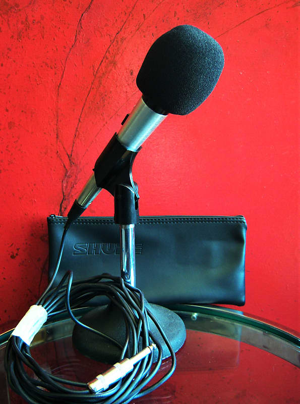 Vintage 1970's Shure Brothers PE56D dynamic cardioid | Reverb