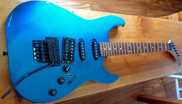 Kramer Focus 6000 1988-89 Teal Blue MIJ w/ Original Kramer | Reverb