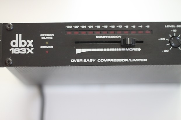 DBX 163X Over Easy Compressor | Reverb
