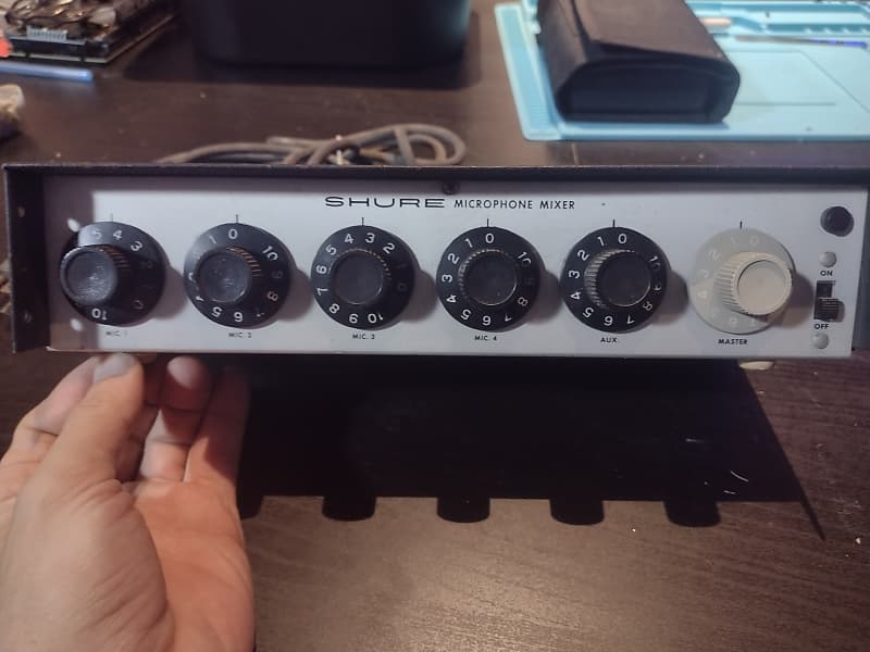 Shure M68 Microphone Mixer Vintage | Reverb