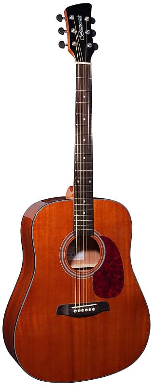 Brunswick BD200M Mahogany Dreadnought Acoustic Guitar | Reverb