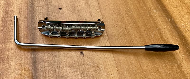 Fender Jazzmaster/Jaguar bridge and tremolo arm | Reverb