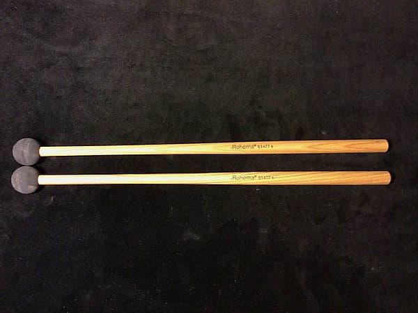 Rohema Percussion - Percussion Mallets Rubber Soft 25MM Ball | Reverb