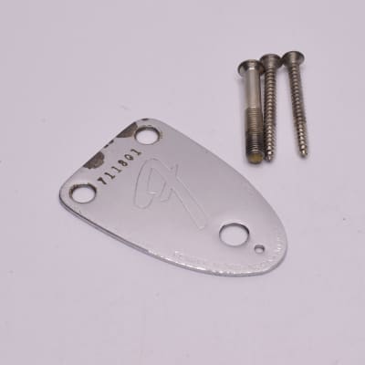 1976 Fender Stratocaster ~NeckPlate~ Telecaster Deluxe Custom | Reverb