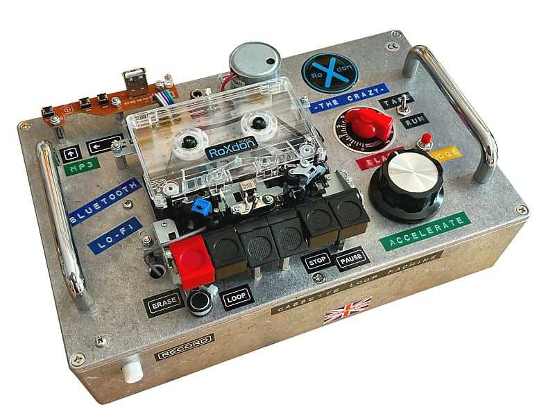 RoXdon 'THE CRAZY' Varispeed Cassette Loop Tape Machine + USB | Reverb