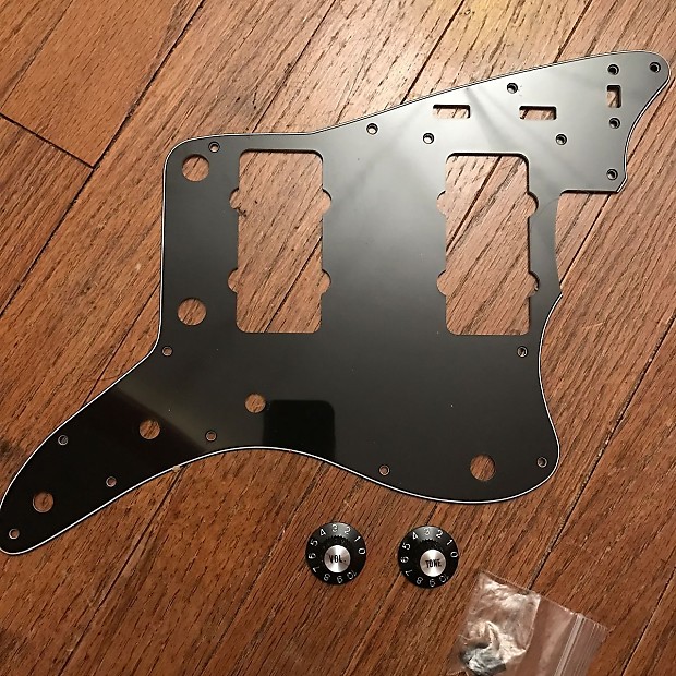 Fender Jazzmaster Pickguard And Witch Hat Knobs | Reverb