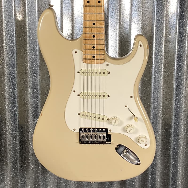 Harmony H80T 80S Stratocaster Beige Vintage Used | Reverb