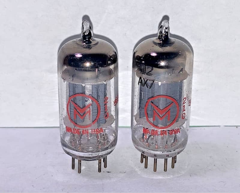 CBS Hytron 12AX7 ECC83 Guitar Amp Tubes - Matched Pair, NOS | Reverb